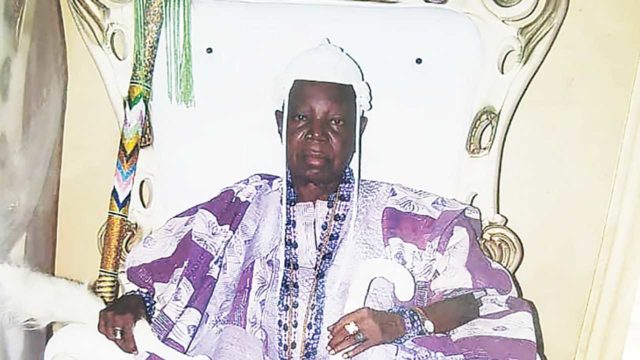 BREAKING: Popular traditional ruler dies after 37 years on throne [PHOTO]