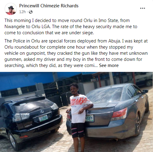 Orlu, Imo under siege - Pro-Biafra leader