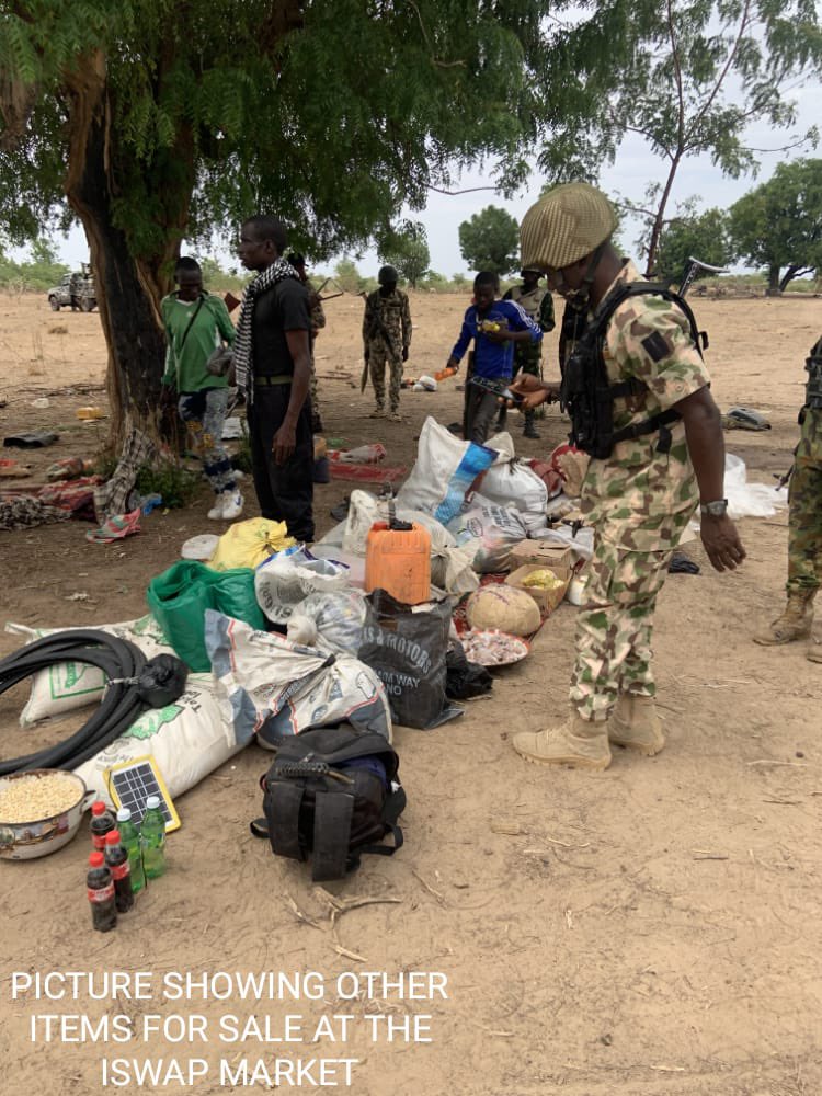 BREAKING: ISWAP terrorists neutralised in Borno [PHOTOS]