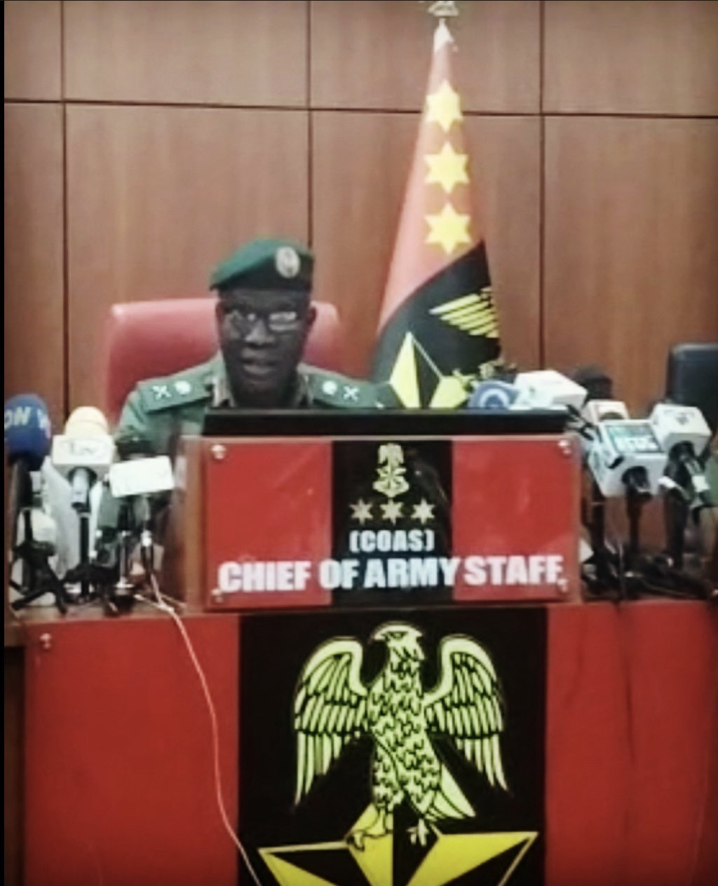 BREAKING: Lagbaja Assumes Command as the 23rd Chief of Army Staff [PHOTO]