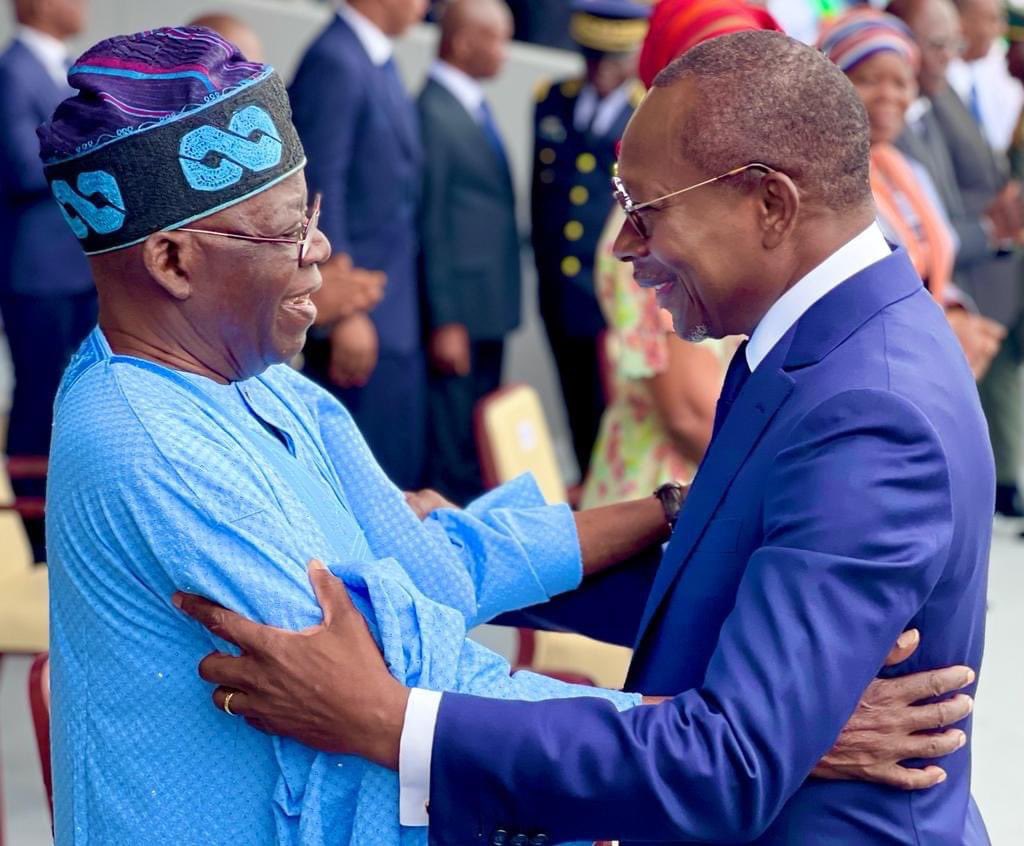 JUST IN: Moment Tinubu Arrived Venue of Benin Republic's Independence Anniversary [VIDEO]