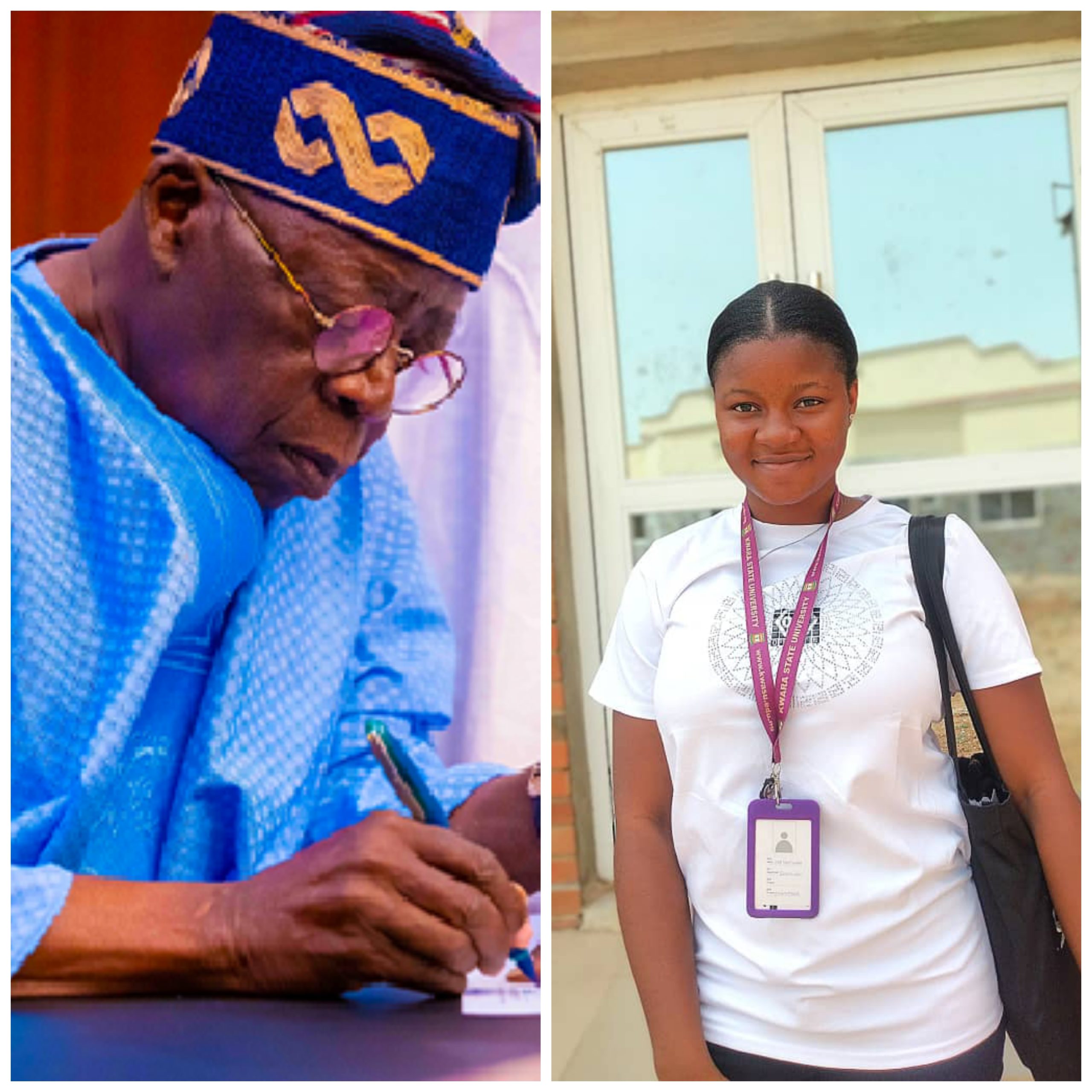BREAKING: Tinubu Appoints Kwara State University Student into Presidential Committee