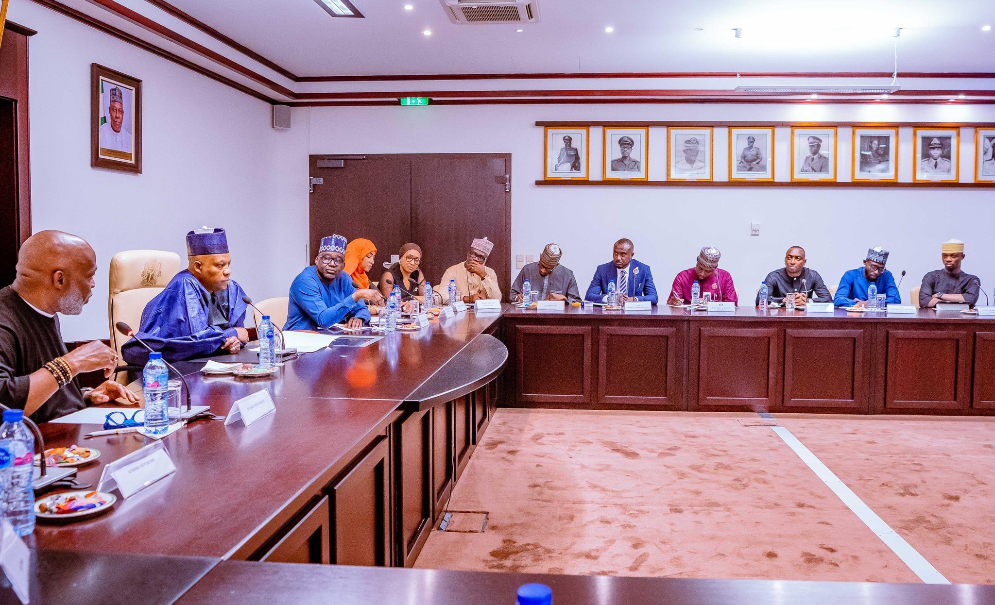 BREAKING Shettima In Closed door Meeting With Dangote Elumelu Others breaking-shettima-in-closed-door-meeting-with-dangote-elumelu-others