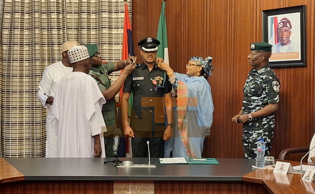 BREAKING: Tinubu decorates his CSO, after promotion to Deputy ...