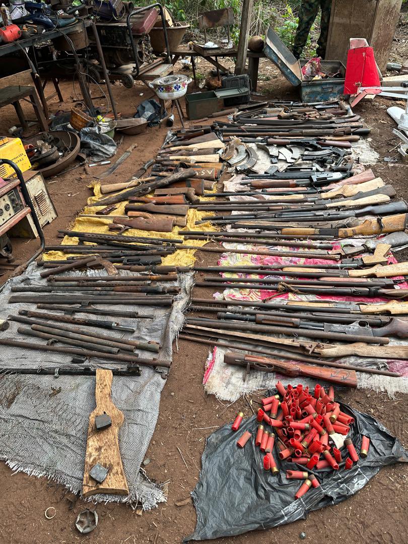 Just In Nigerian Army Uncovers Firearms And Drone Manufacturing