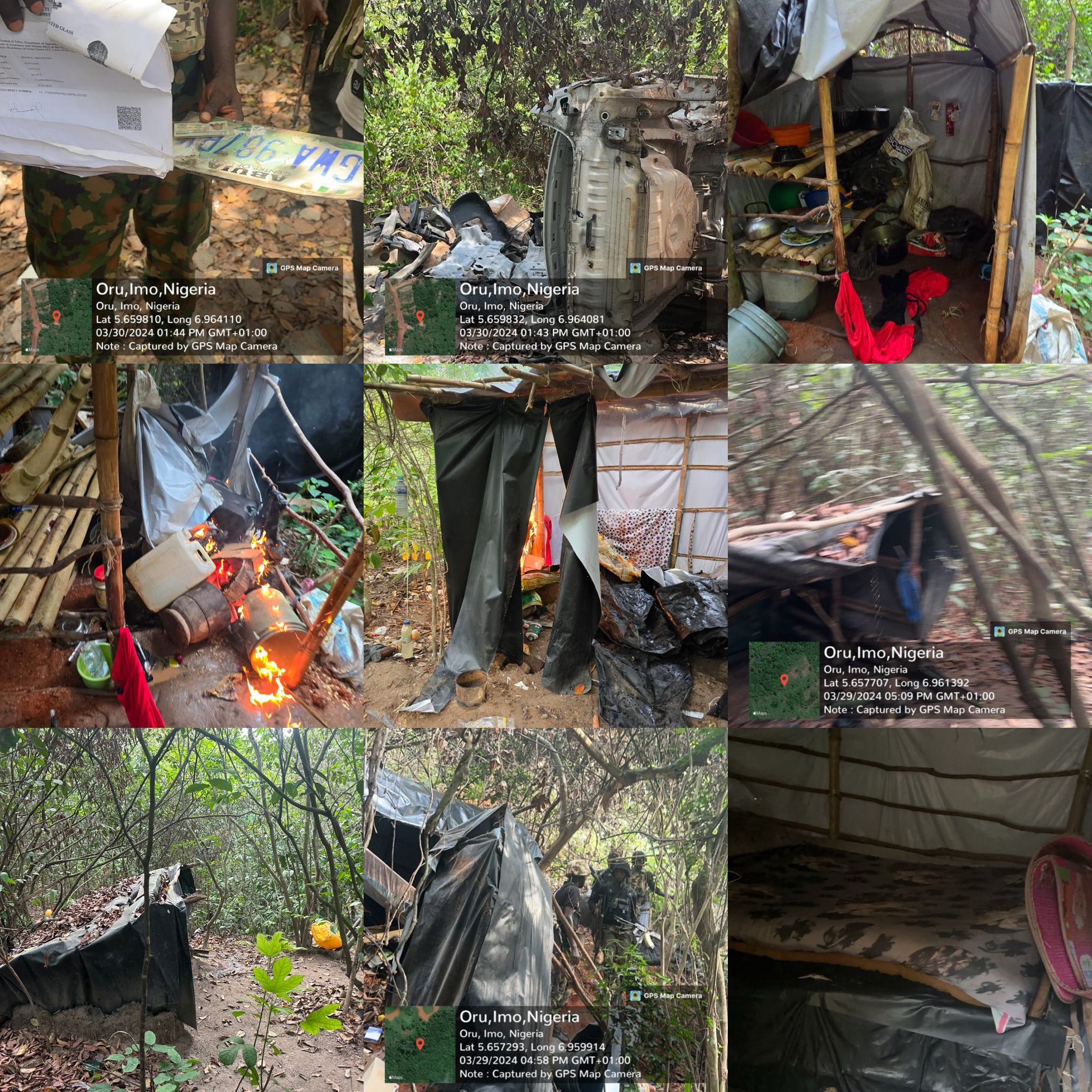 Corpses found in shallow graves as soldiers raid ESN camp in Imo state