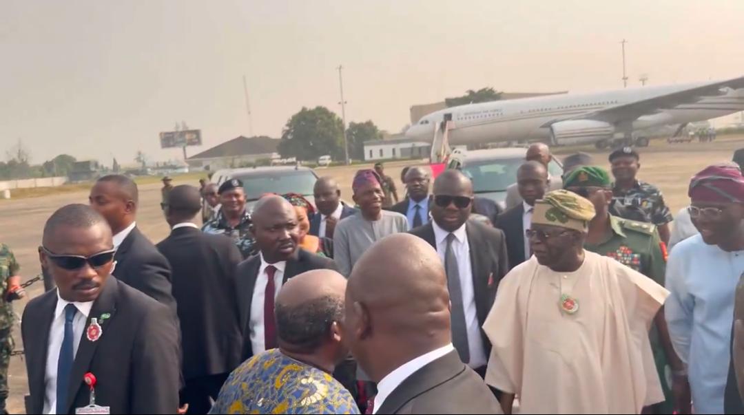 Papa Ajasco in charge of cultural troop always welcoming Tinubu in ...