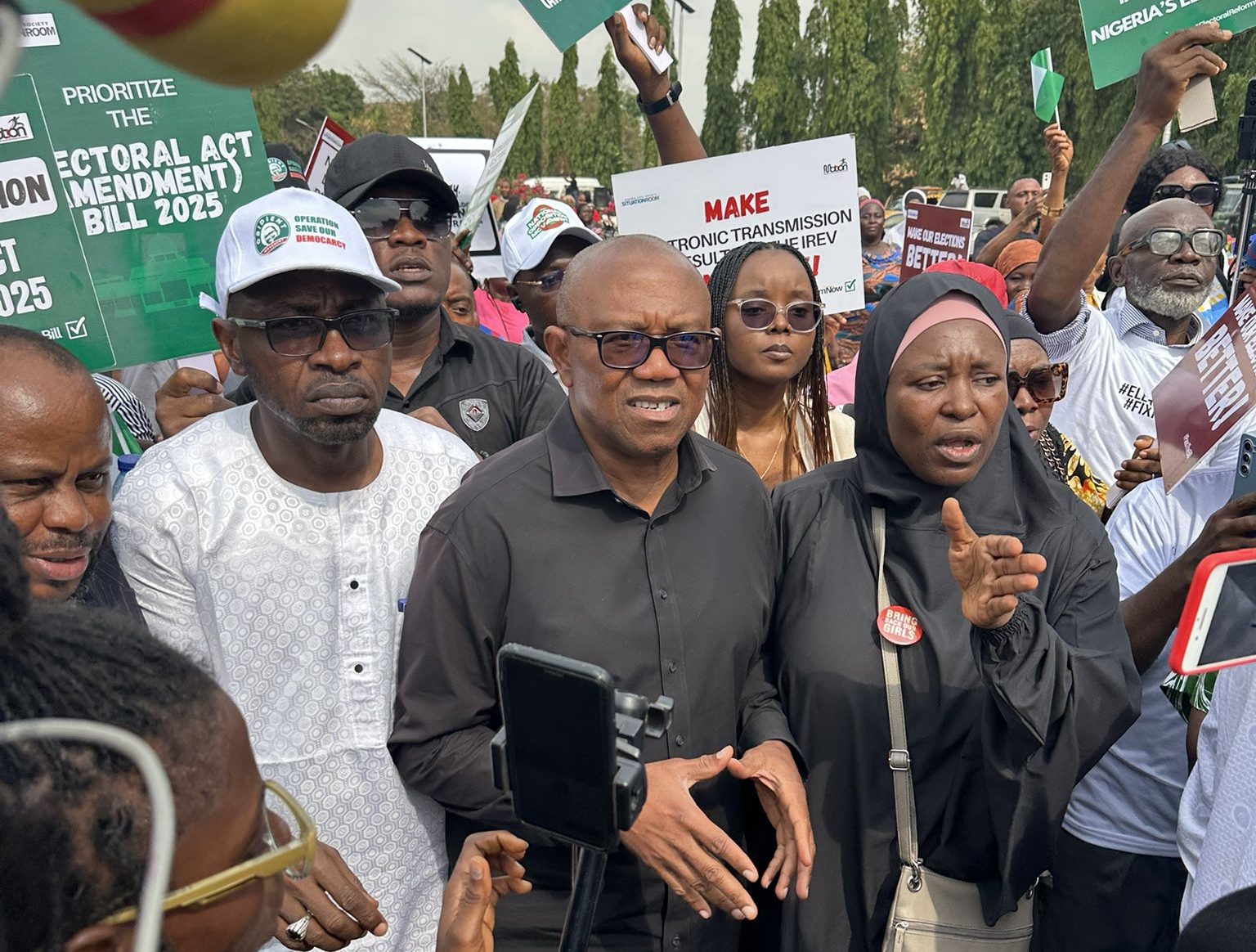 #OccupyNASS Protest: We Don’t Want Glitch Again — Peter Obi Tells ...