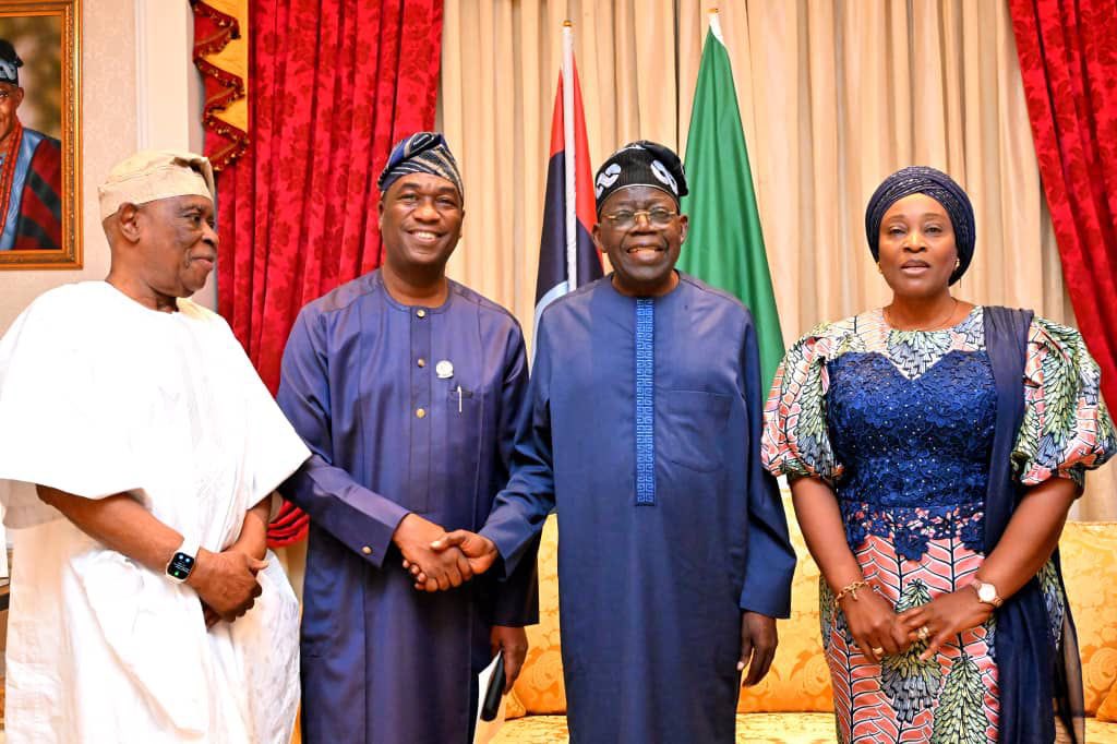 Lagos Deputy Gov Hamzat Meets Tinubu After Winning APC Governorship ...