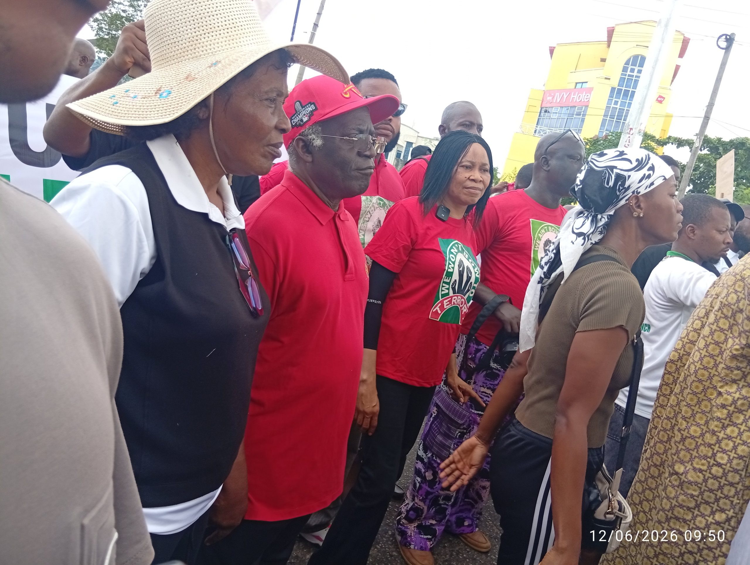 JUST IN: Femi Falana, Falz Lead Democracy Day Protests in Lagos [VIDEO ...